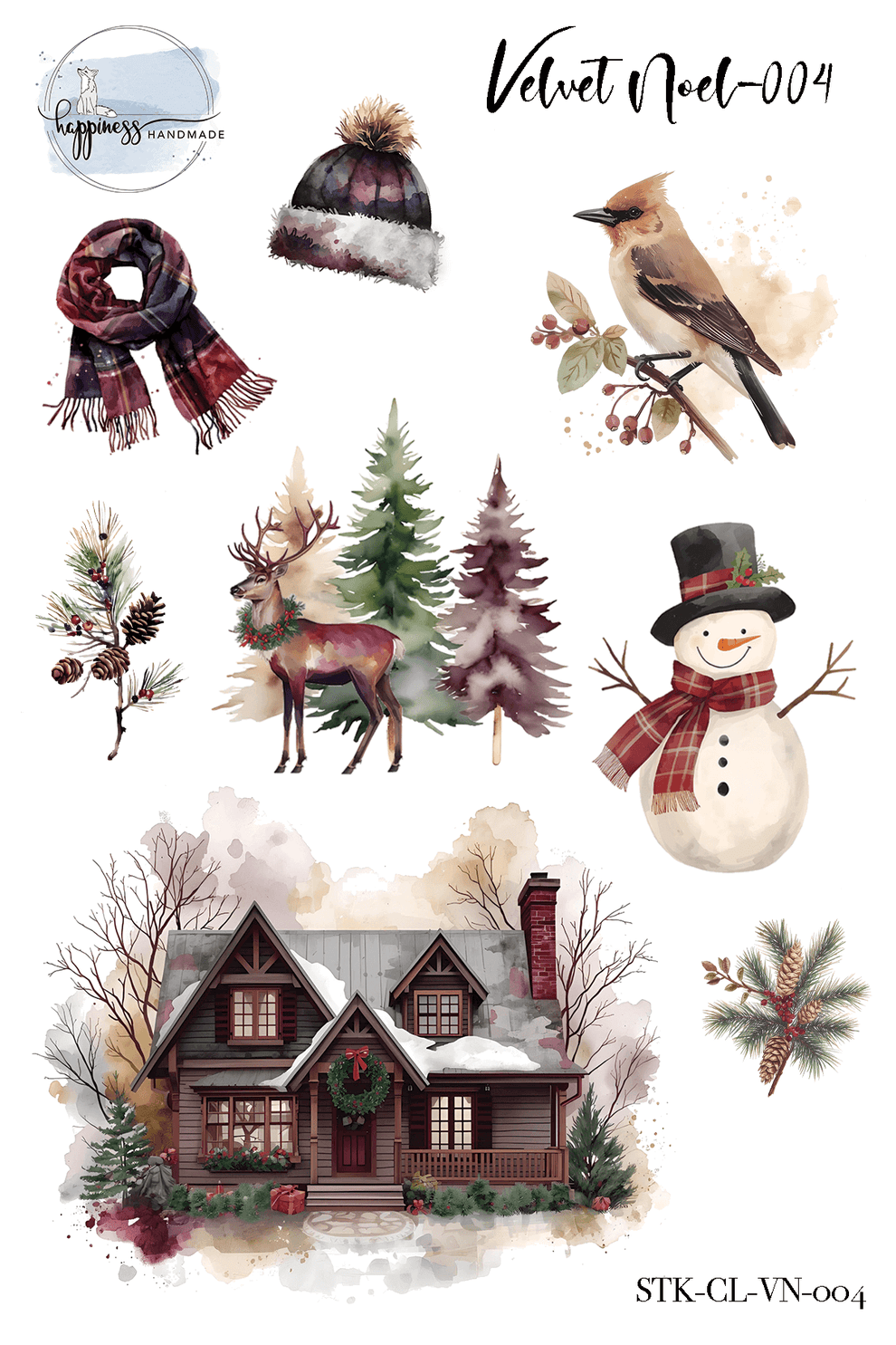Velvet Noel-Non-traditional Christmas Colors – Happiness Handmade, LLC